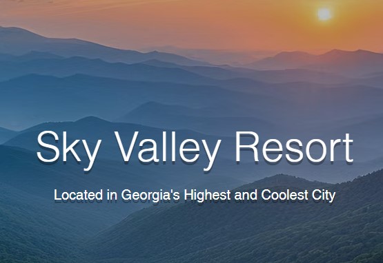 Visit Sky Valley – Georgia's highest and coolest city